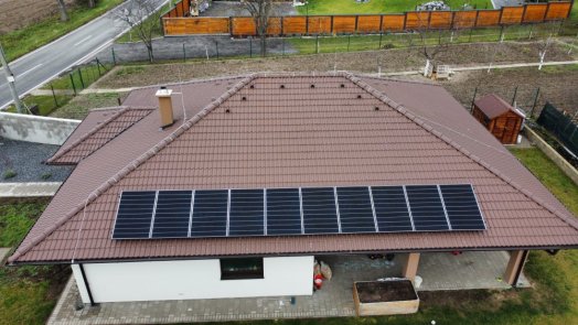 Fotovoltaika pre rodinný dom.